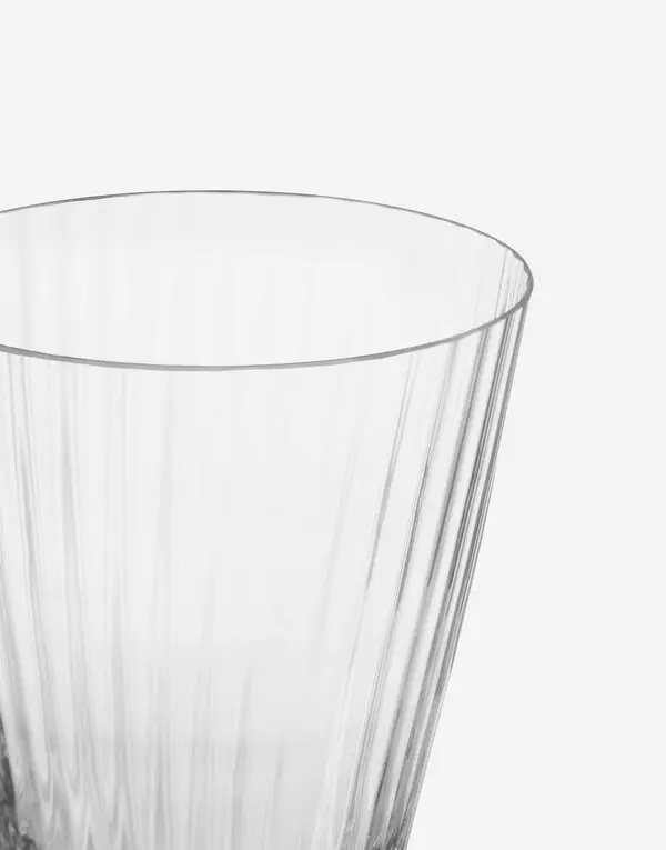 Dolce & Gabbana Hand-blown Murano White Wine Glass - Multicolor