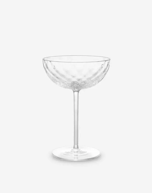 Dolce & Gabbana Hand-blown Murano Champagne Glass - Multicolor