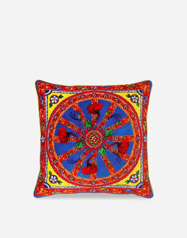 Dolce & Gabbana Velvet Cushion Medium - Multicolor