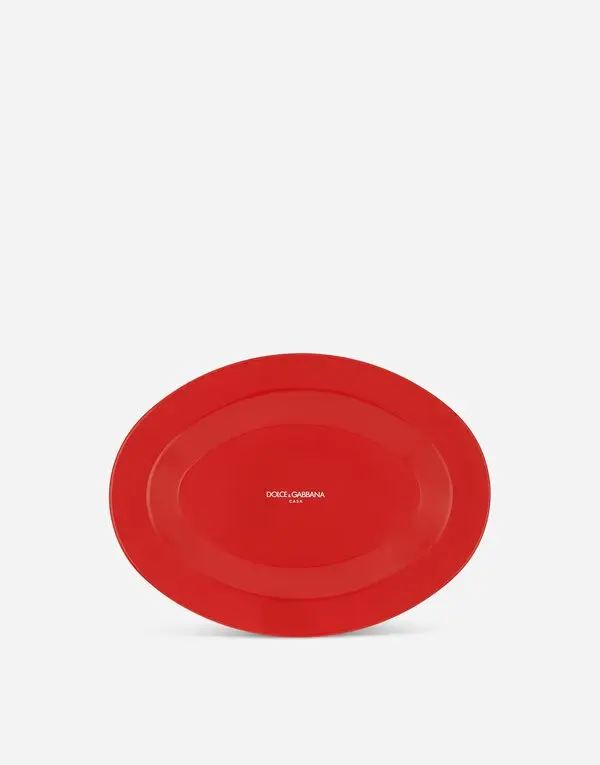 Dolce & Gabbana Wooden Tray - Multicolor