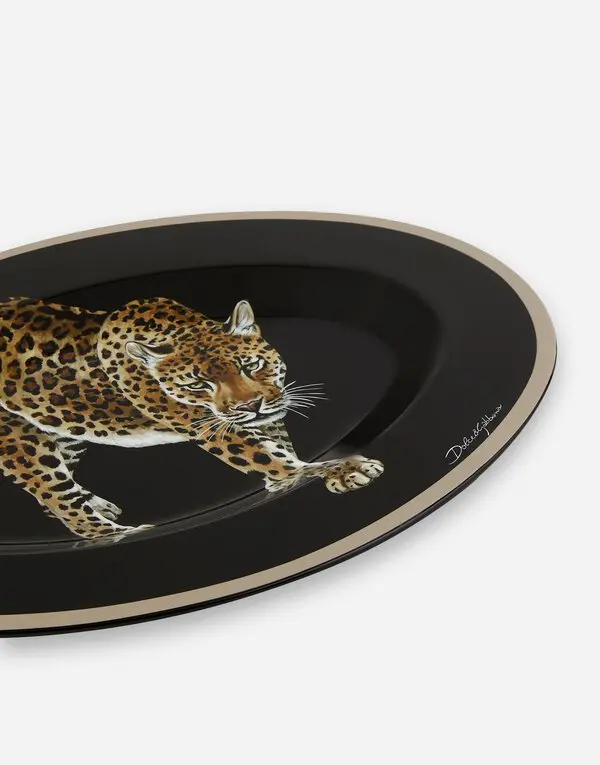 Dolce & Gabbana Wooden Tray - Multicolor