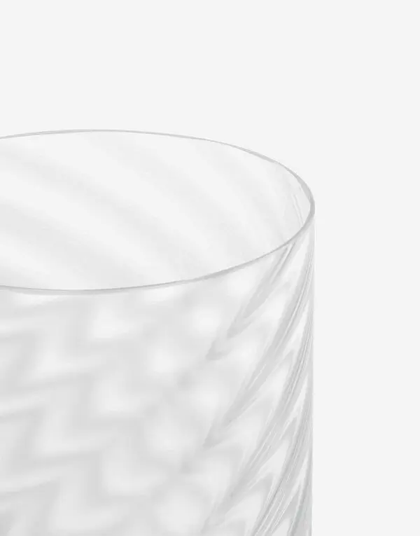 Dolce & Gabbana Set 2 Hand-blown Murano Water Glasses - Multicolor