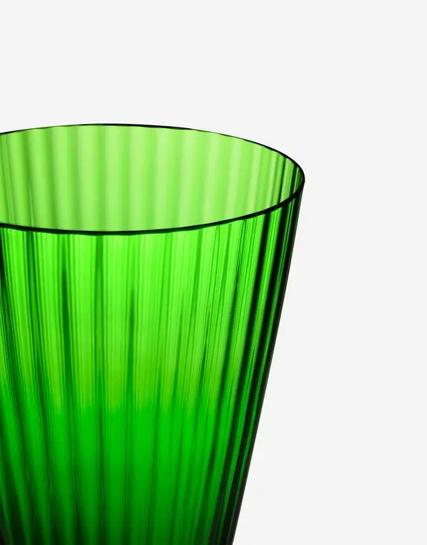 Dolce & Gabbana Hand-blown Murano White Wine Glass - Multicolor