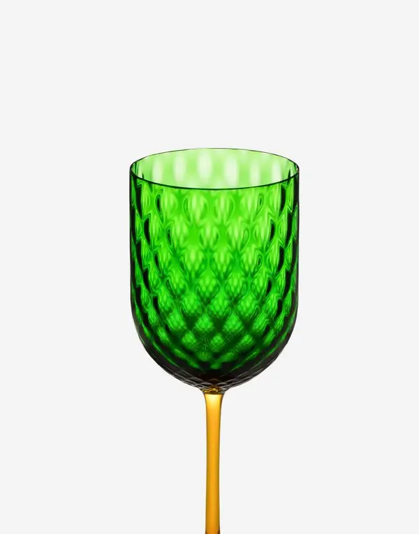 Dolce & Gabbana Hand-blown Murano Red Wine Glass