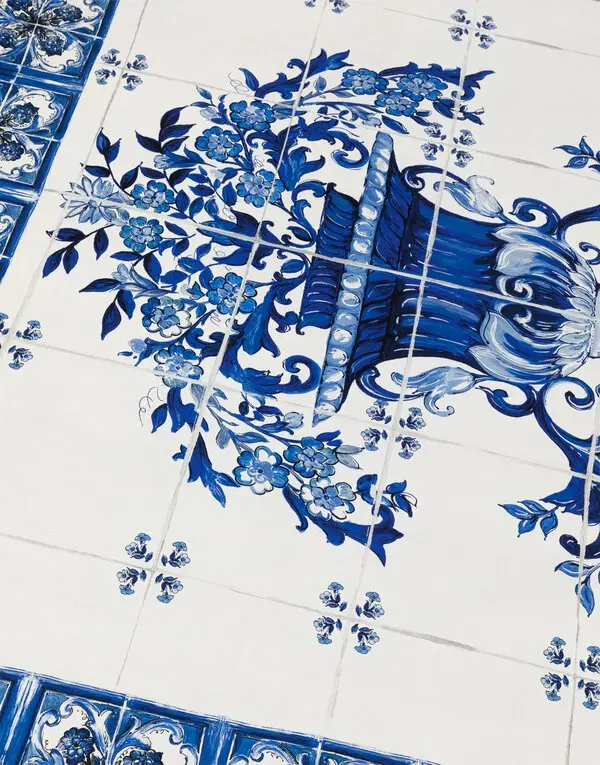 Dolce & Gabbana Silk Blanket Doubled With Wool