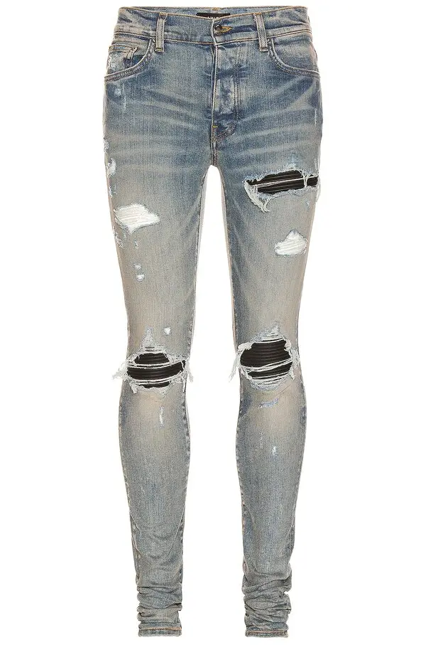 Amiri Mx1 Skinny Jean In Denim-Medium In Clay Indigo 30% Off - Main Image
