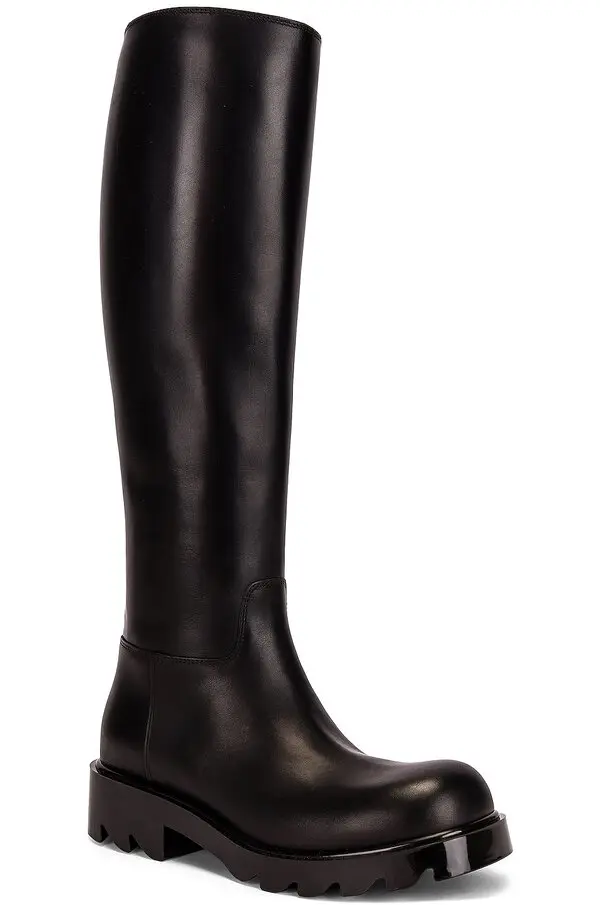 Bottega Veneta Leather Knee High Boots