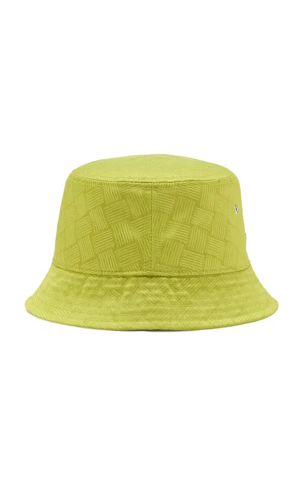 Bottega Veneta Intrecciato Nylon Bucket Hat - Yellow