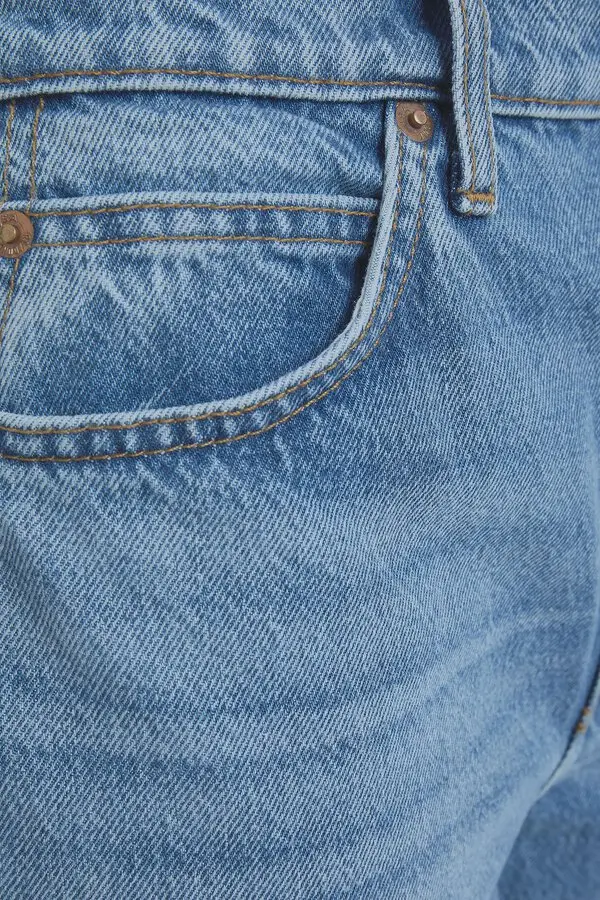 RE/DONE 70s Distressed Highrise Straightleg Jeans