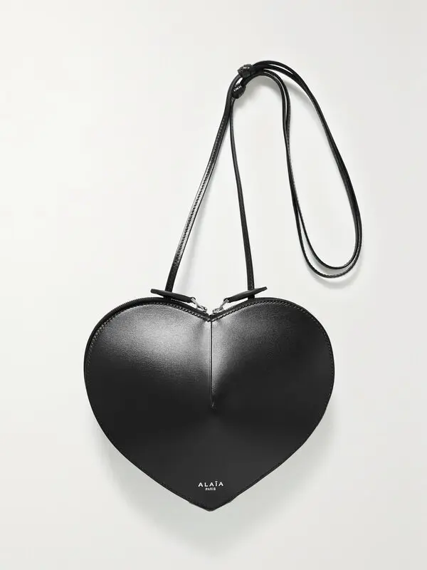 Alaïa Le Coeur Leather Shoulder Bag