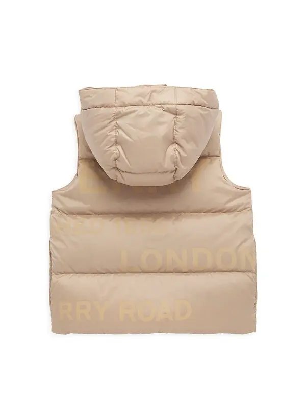 Burberry Little Girl's & Girl's Fergus Gilet Down Vest