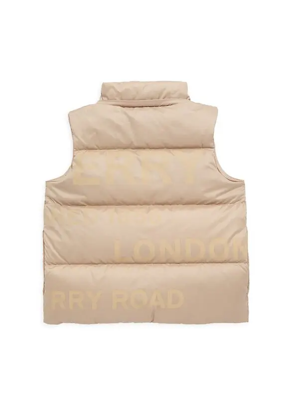 Burberry Little Girl's & Girl's Fergus Gilet Down Vest