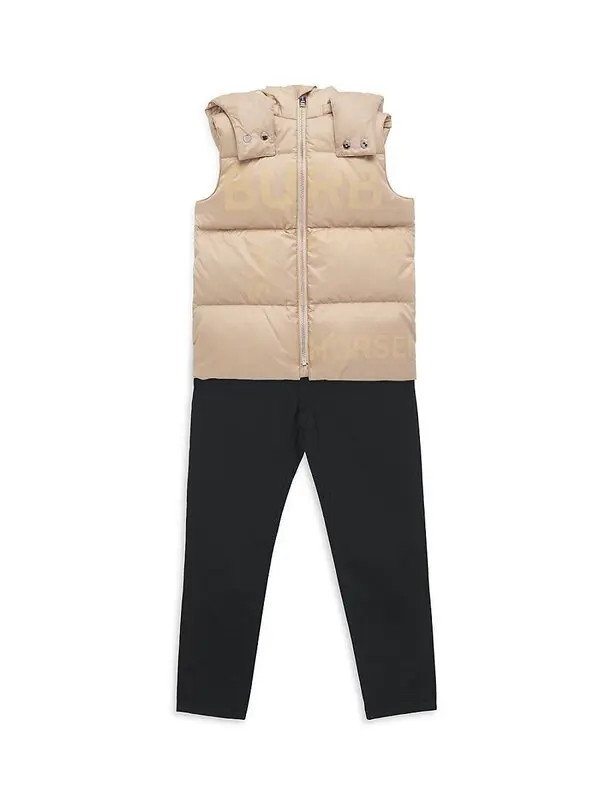 Burberry Little Girl's & Girl's Fergus Gilet Down Vest