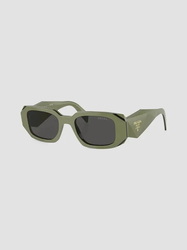 Prada 49mm Rectangle Sunglasses - Tortoise