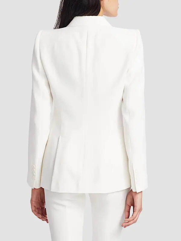 Alexander McQueen Tailored Peak-lapel Jacket - Ivory