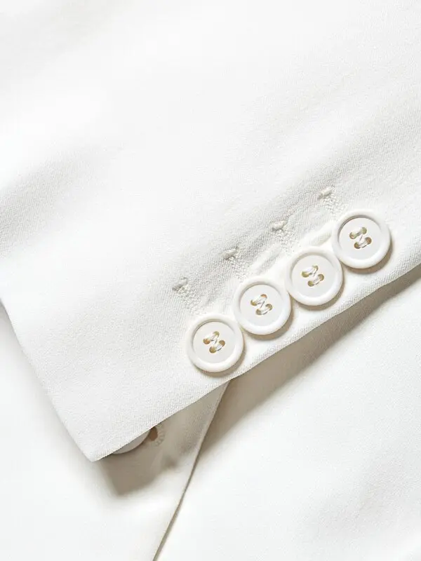 Alexander McQueen Tailored Peak-lapel Jacket - Ivory