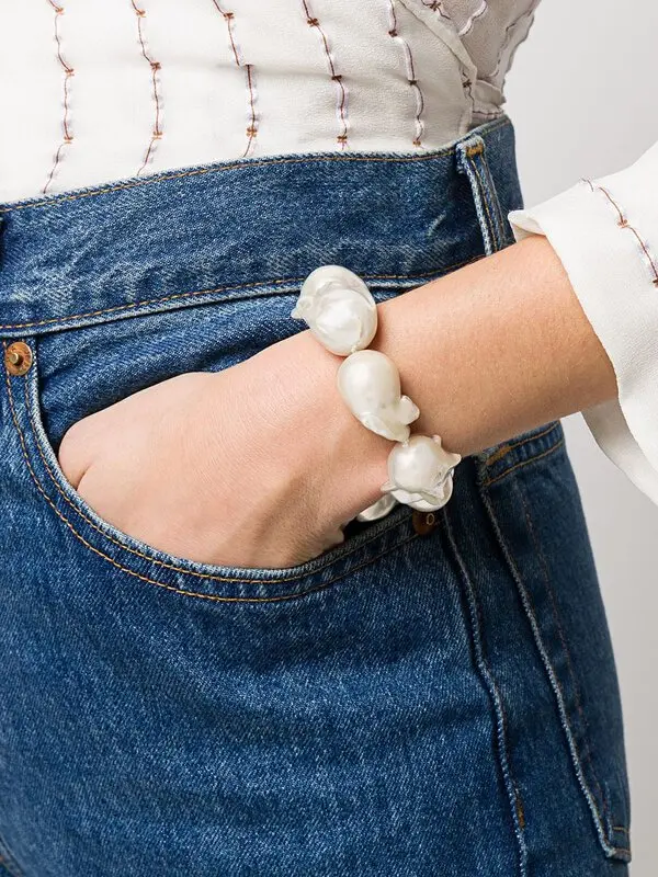 MONIES Pearl-embellished Bracelet