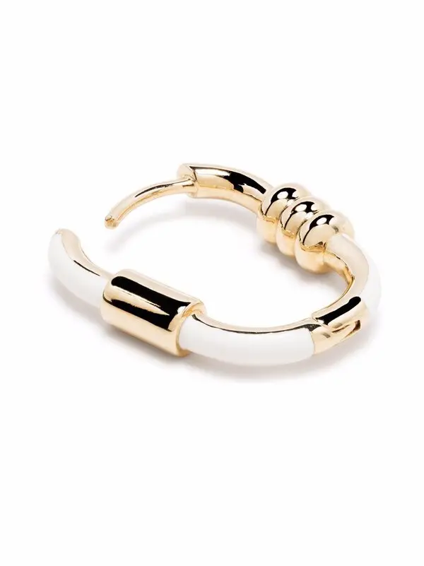 MARIA BLACK Vertigo Ceramic-trim Earring