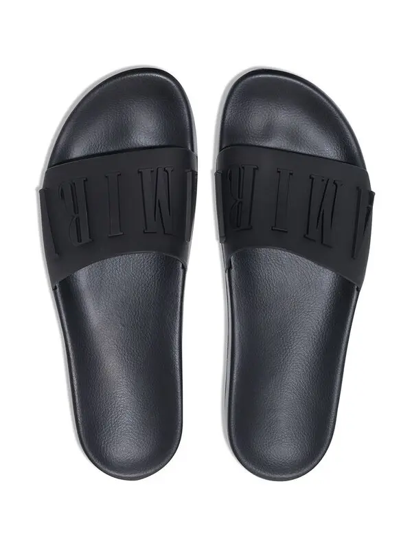 Amiri Logo-debossed Open-toe Slides