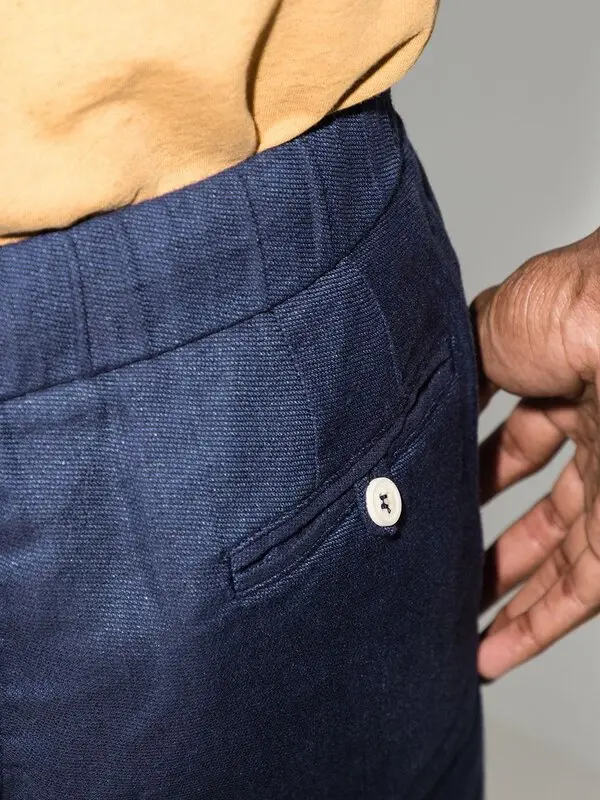 Frescobol Carioca Felipe Drawstring Shorts - Blue