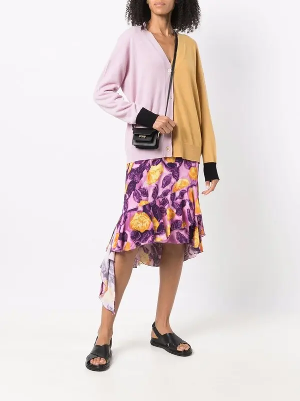 Marni Graphic-print Midi Skirt