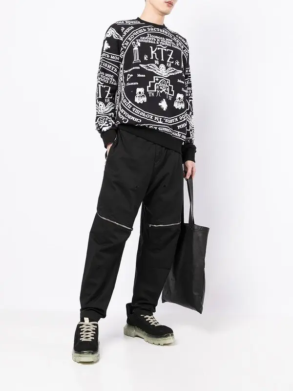 KTZ Graphic Print Sweatshirt