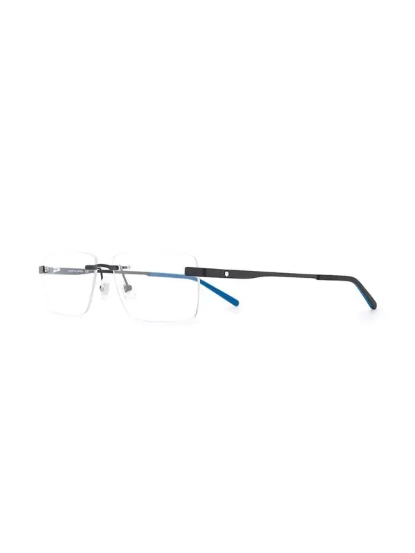 Montblanc Two-tone Square-frame Glasses
