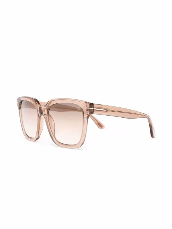 TOM FORD Selby Square-frame Sunglasses - Brown