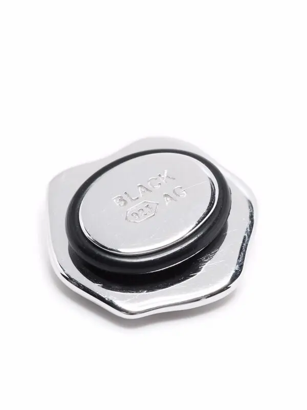 MARIA BLACK Pop Letter P Coin - Silver