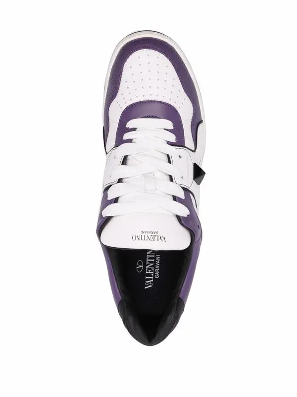 Valentino Garavani One Stud Low-top Sneakers - White