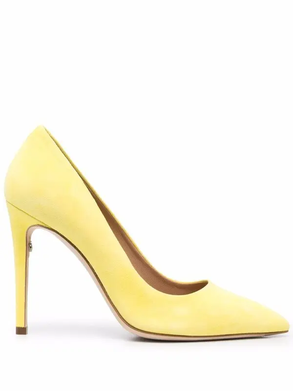 FERRAGAMO Pointed-toe Pumps - Yellow