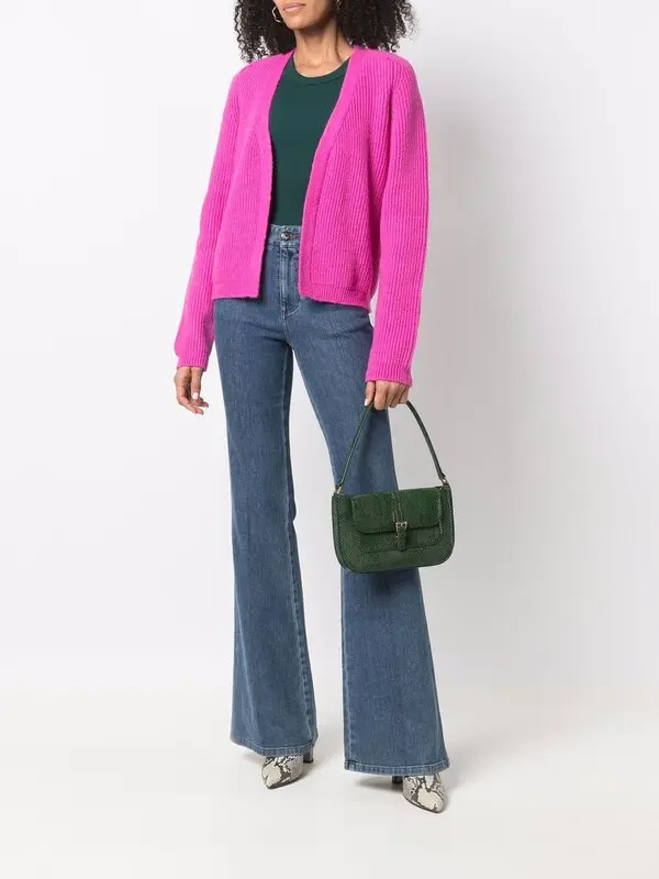 STYLAND Ribbed Knit Vest Top - Green
