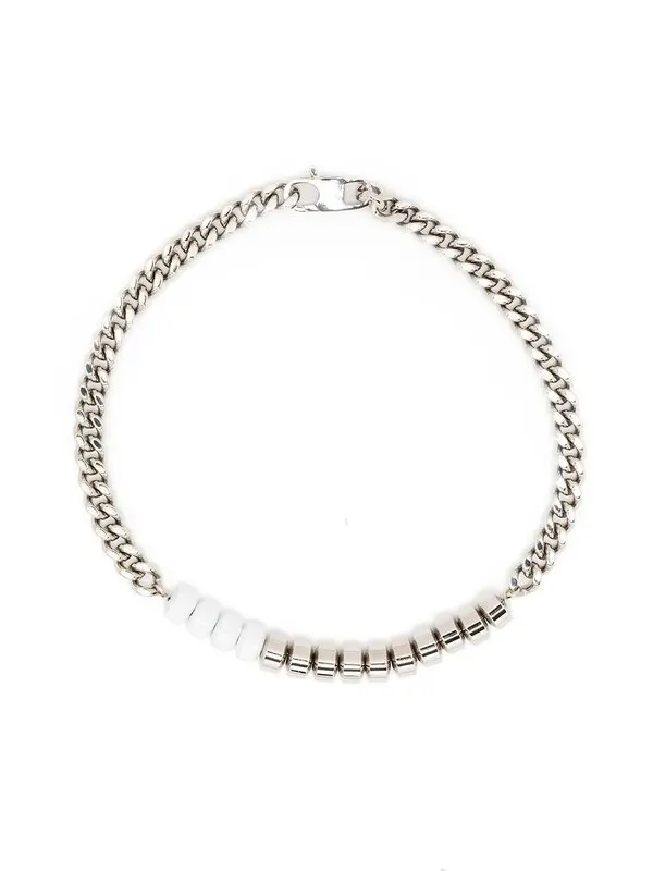 1017 Alyx 9sm Beaded Curb Chain Necklace - Silver