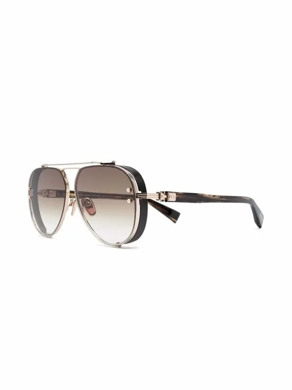 Balmain Pilot Frame Sunglasses