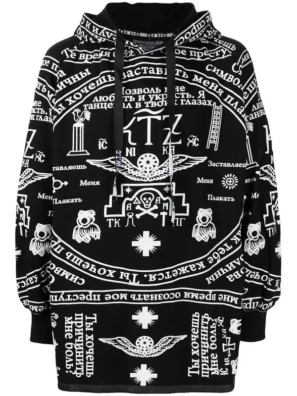 KTZ Church Print Hoodie