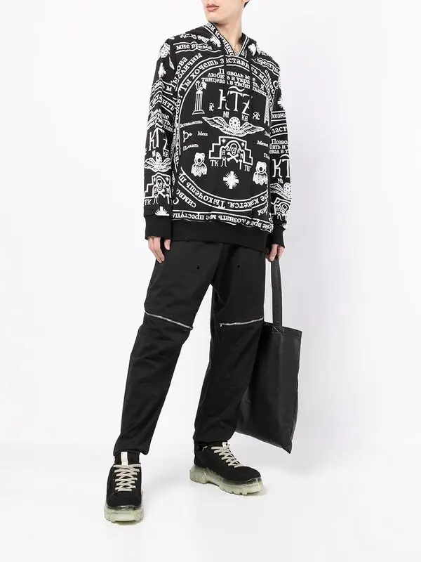 KTZ Oversized Printed Hoodie