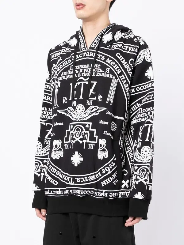 KTZ Oversized Printed Hoodie
