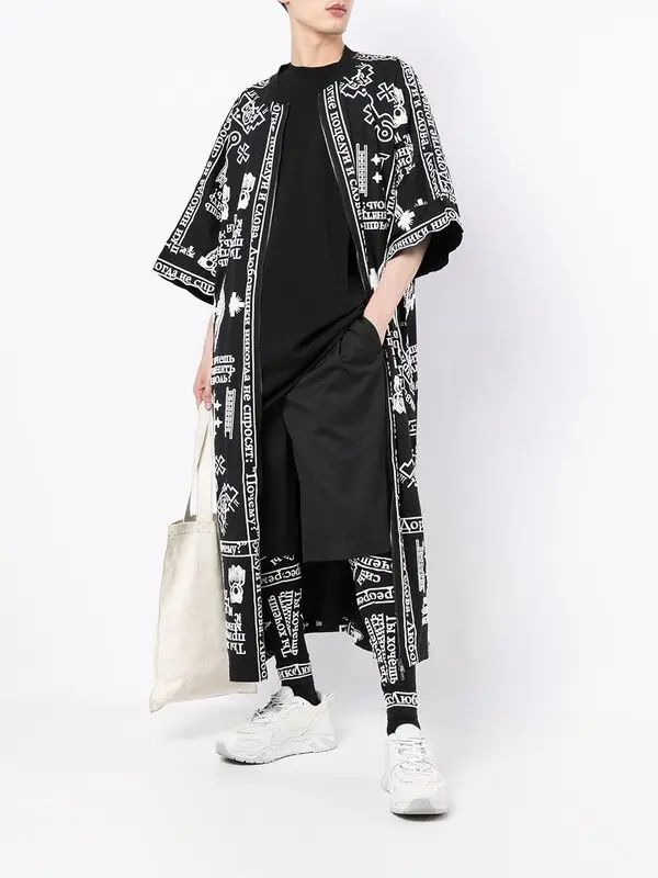 KTZ Printed Zipped Kaftan