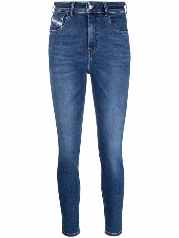 DIESEL® Slandy High-waisted Jeans - Blue
