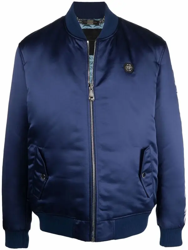 Philipp Plein Logo-print Bomber Jacket
