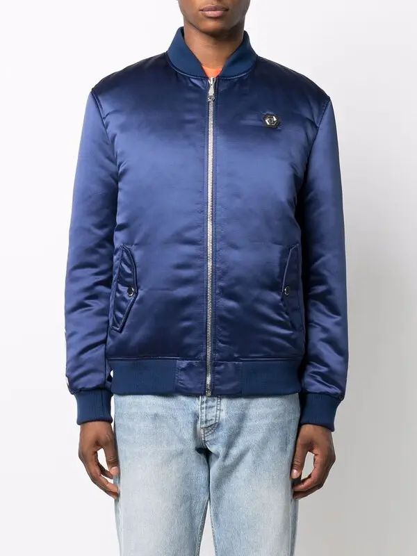 Philipp Plein Logo-print Bomber Jacket