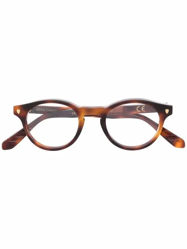 EPOS Talo Round-frame Glasses - Brown