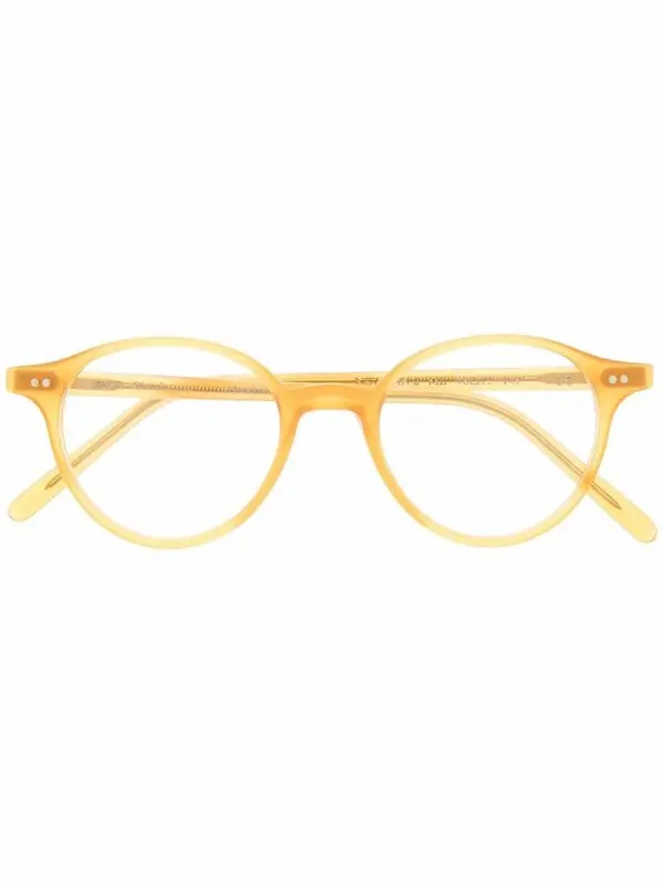 EPOS Round Frame Eyeglasses - Yellow