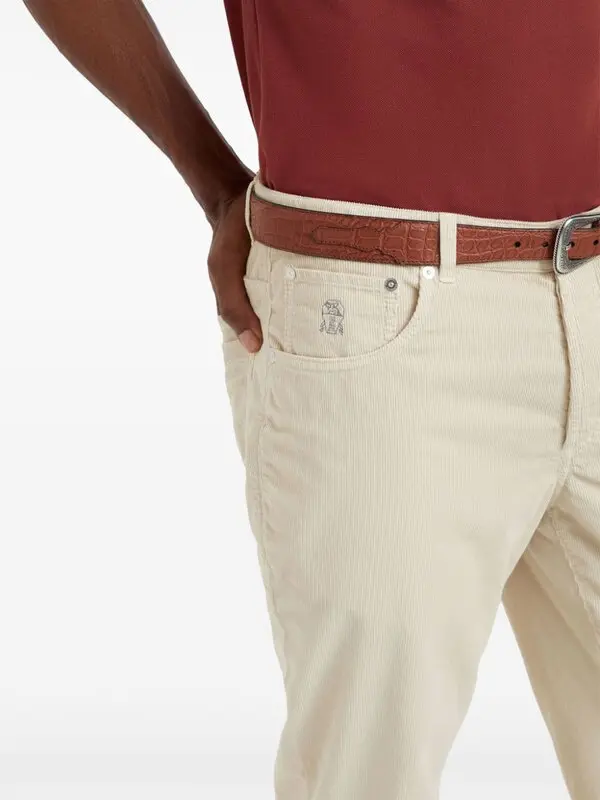 Brunello Cucinelli Straight-leg Corduroy Trousers