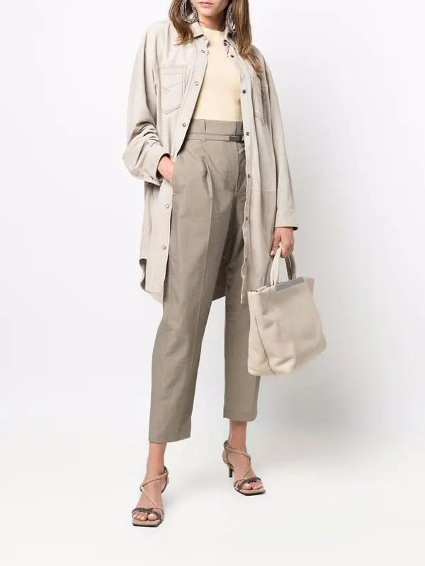 Brunello Cucinelli Long Shirt Jacket