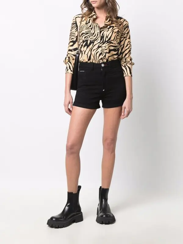Philipp Plein Slim-cut Hot Shorts