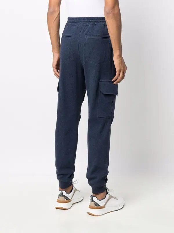 Brunello Cucinelli Drawstring Cotton Track Pants