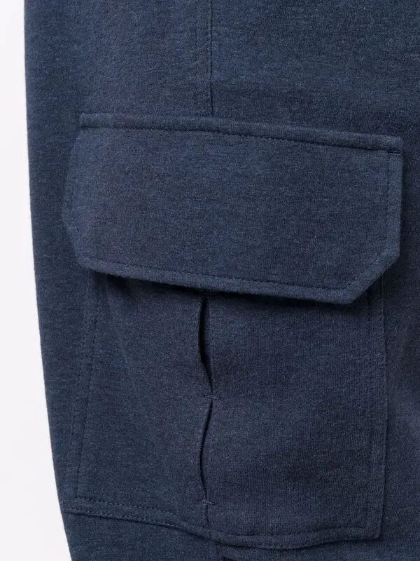 Brunello Cucinelli Drawstring Cotton Track Pants
