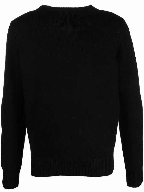DELL'OGLIO Merino Knit Crew Neck Jumper