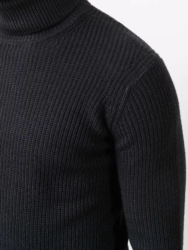 DELL'OGLIO Roll-neck Merino-wool Sweater